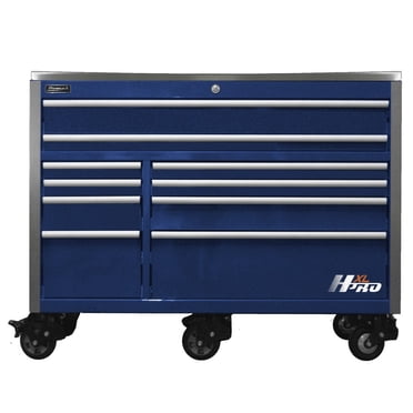 Homak LG04072164 RS Pro 72 in. 16 Drawer Bottom with Stainless Steel ...