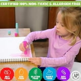 The Pencil Grip Red Kwik Stix, 12 Red Solid Tempera Paint Sticks, Quick ...