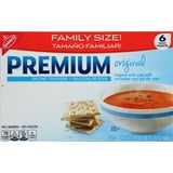 Premium Original Saltine Crackers, Family Size, 24 oz - Walmart.com