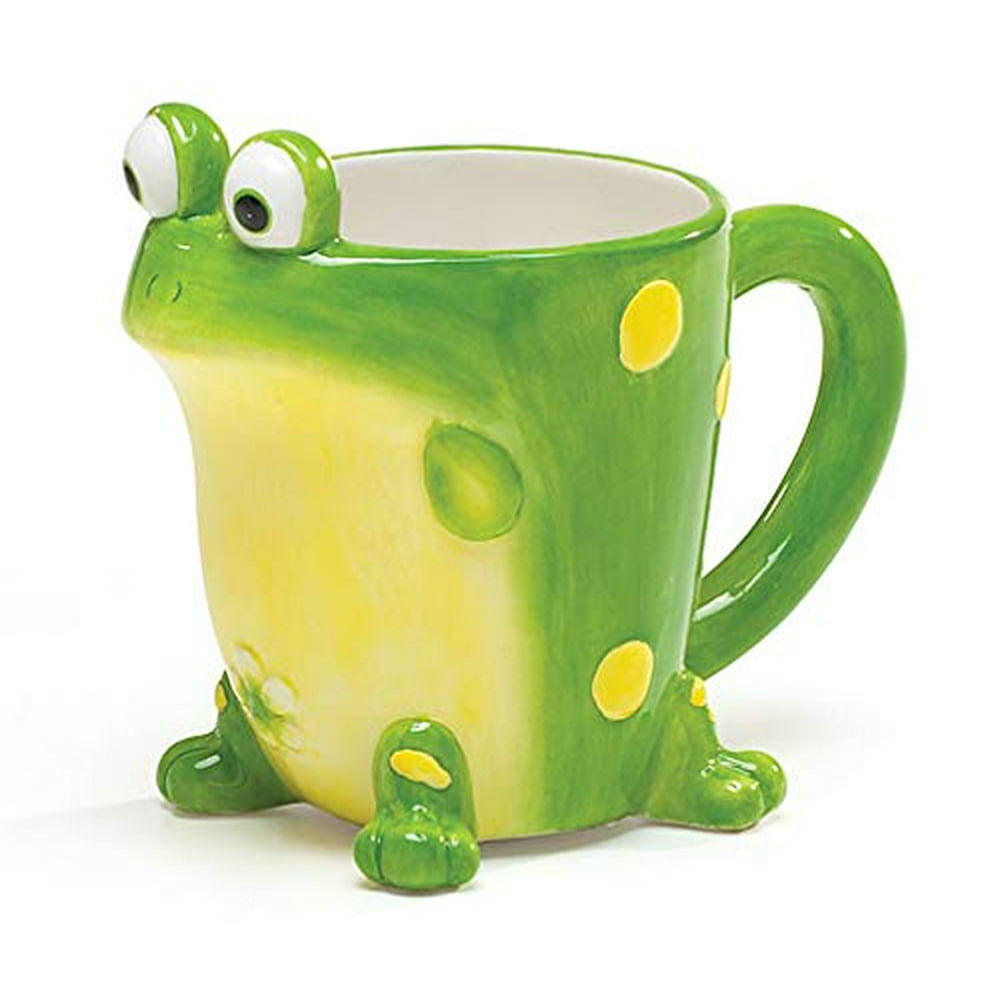 Toby The Toad Frog Coffee Mug Adorable Mug With Gift Box - Walmart.com ...