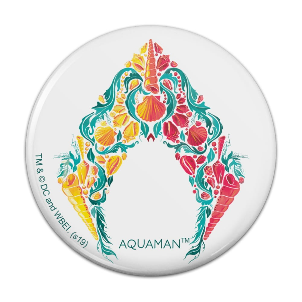 Aquaman Movie Aquaman Sea Shells Logo Kitchen Refrigerator Locker ...
