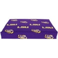 LSU Tigers 100% cotton, 4 piece sheet set - flat sheet, fitted sheet, 2 ...