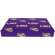 LSU Tigers 100% cotton, 4 piece sheet set - flat sheet, fitted sheet, 2 ...