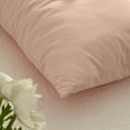 Qonioi Vintage Washed Cotton Pillowcase, Retro Cream Color Literary ...