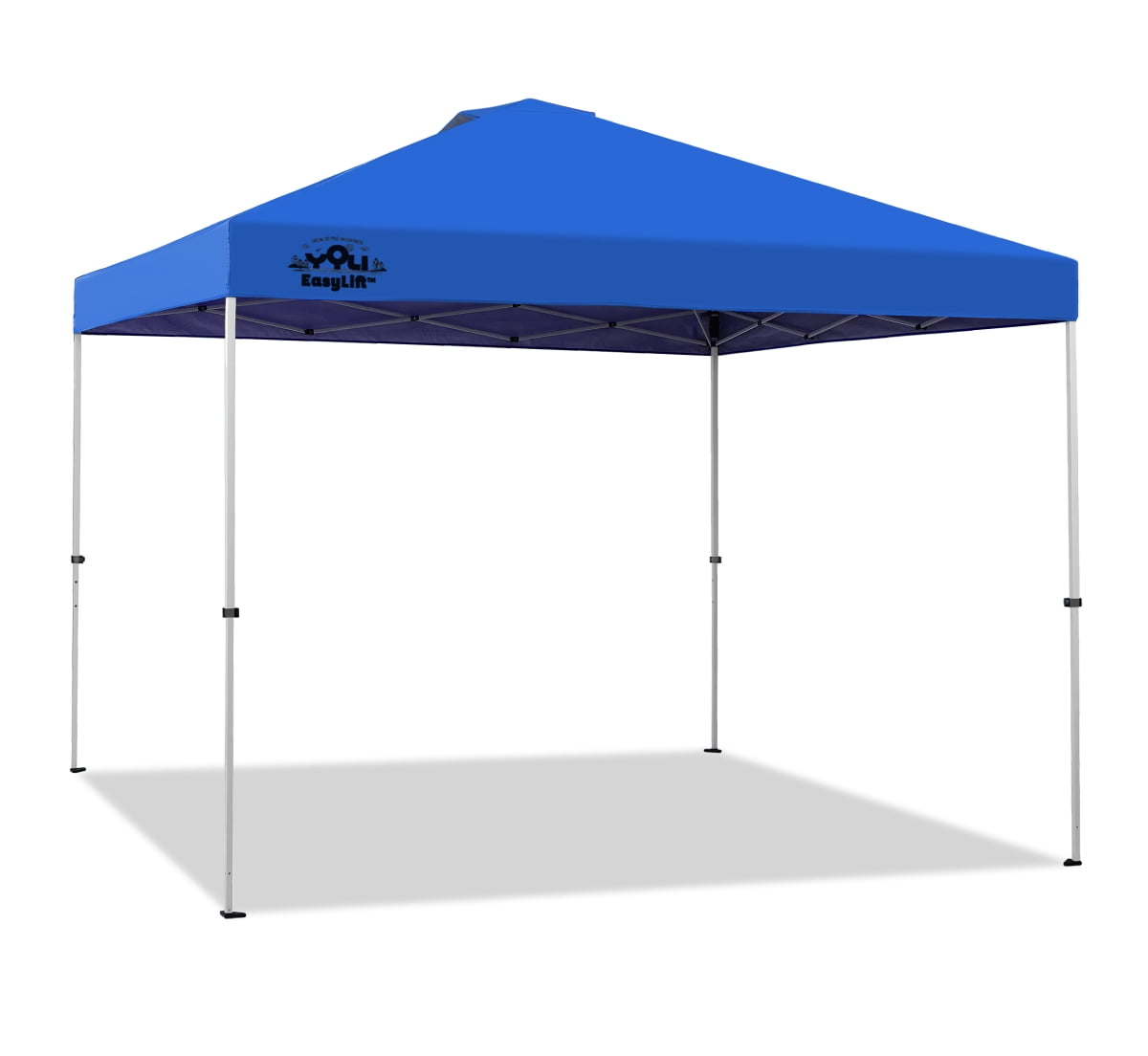 YOLI Moab EasyLift 10’x10’ Waterproof Pop-Up Canopy Tent, Cyan Blue ...