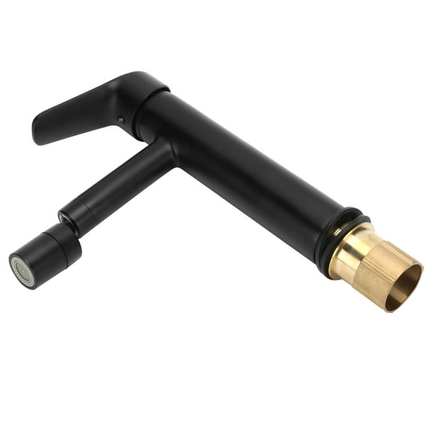 Mixer Tap, Black Water Tap, Rotational Commercial Brass + Zinc Alloy ...