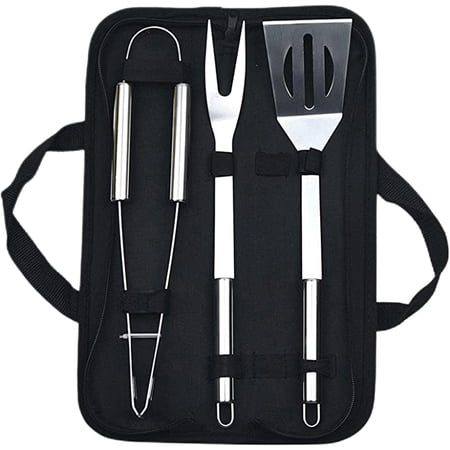 BBQ BBQ tool set outdoor combined grill cloth bag 1 (3) black ...