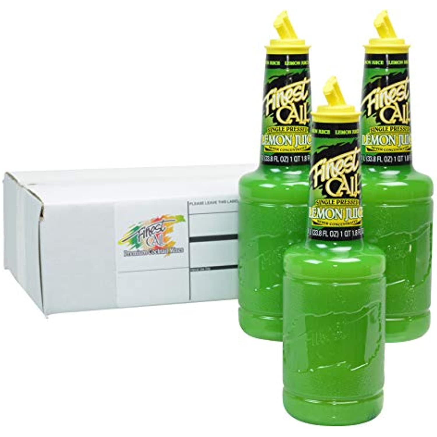 Finest Call Premium Single Pressed Lemon Juice Drink Mix, 1 Liter ...