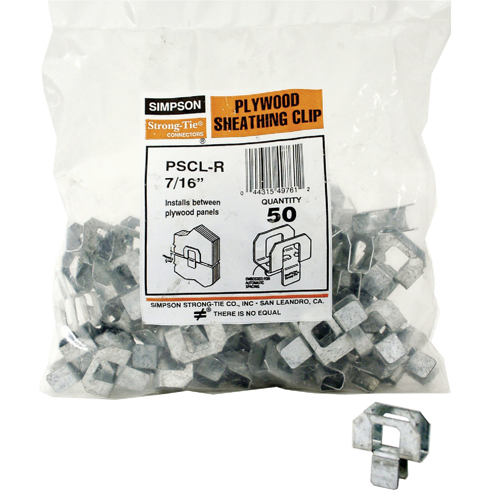 Plywood Panel Sheathing Clip - Walmart.com - Walmart.com