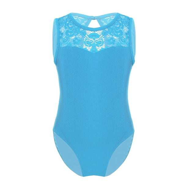 CHICTRY Little Girls Solid Ballet Dance Leotard Cutout Back Gymnastics ...