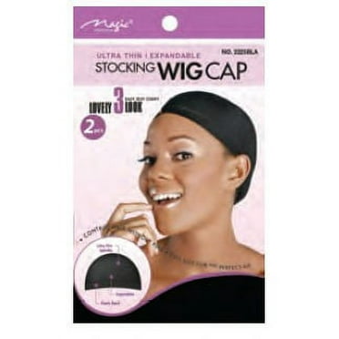 Evolve Wig Cap Black - Walmart.com