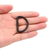 Wuuycoky Metal D-Rings Buckle, 1.25 inch Non-Welded for Webbing Sewing ...