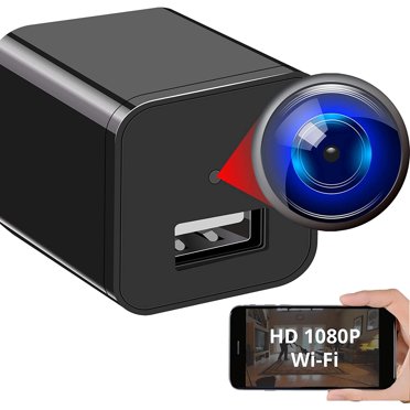 Mini Spy PLUG Hidden Camera, Motion Detection, 1080P HD, USB Phone ...