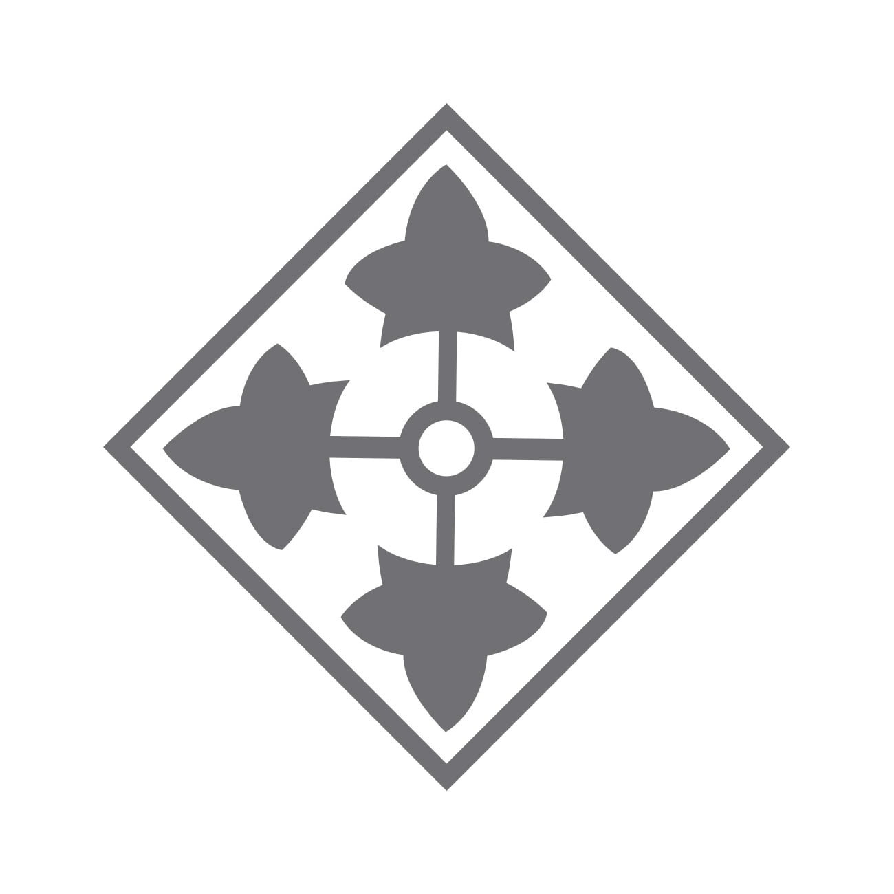 4th ID Infantry Division Sticker Decal Die Cut - Self Adhesive Vinyl ...