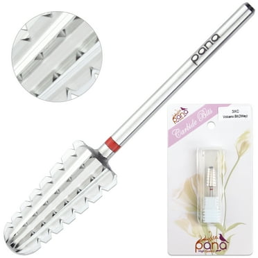 USA #1 PANA Volcano Shaped Nail Carbide Bit - SILVER - Extra Fine Grit ...