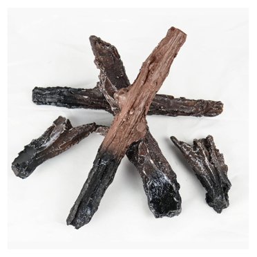 Bilot 3 Pieces Log for 36 inch Recessed and Wall Mounted Electric ...