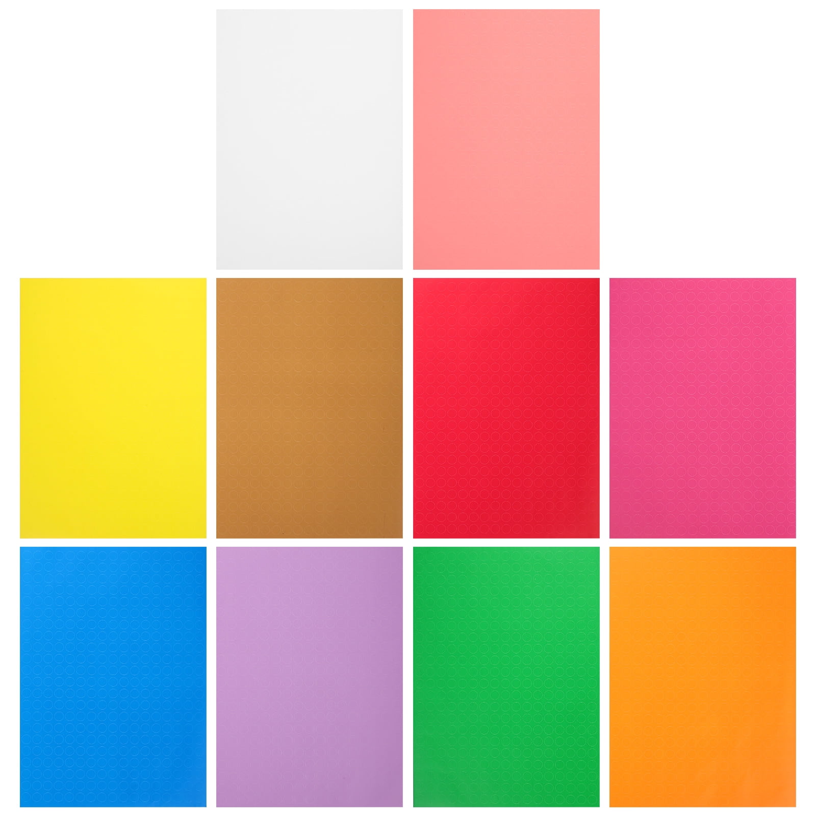 10 Sheets of Round Dot Stickers Adhesive Dot Stickers Circle Label ...