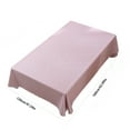 Easter Waterproof Tablecloth – 47x63in Pink Plastic Table Cover, Oil ...