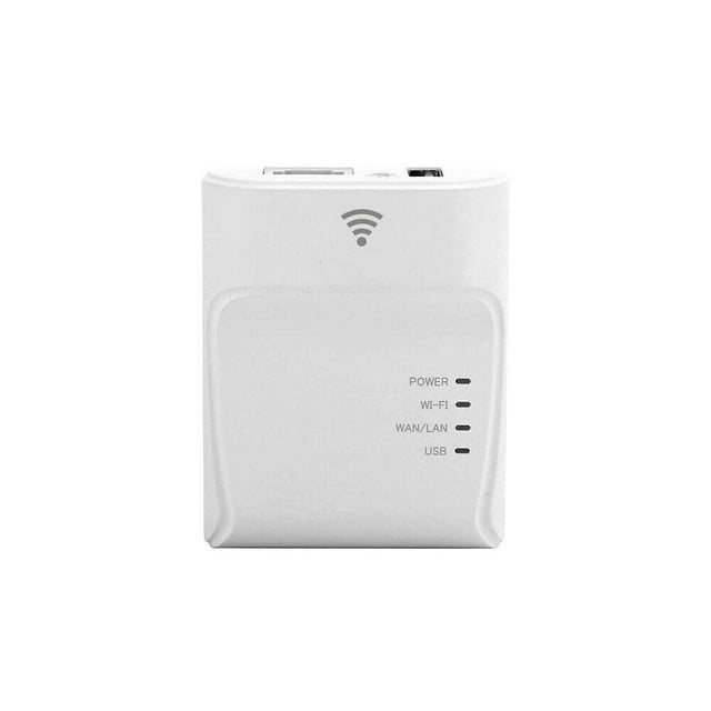 2-In-1 Wireless USB Print Server - USB Printer Network Adapter ...