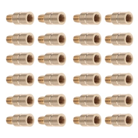 24 Pieces 25 grains Weight Screw Arrow Point Insert Archery Hunting ...