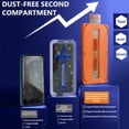 2 Packs HD Clear Screen Protector for iPhone 11 Pro Max with Automatic ...
