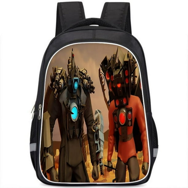 Titan TV Man Backpack Toilet Man vs. Monitor Man Titan Drill Man Titan ...