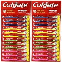 24-Pack Colgate Premier Extra Clean Soft Toothbrushes, Reach Hard ...