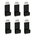 6 Acrylic Record Wall Hangers Wall Mounted Acrylic Rack for Album ...