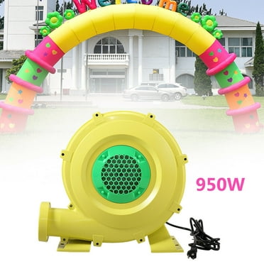 Zoom 1 HP Inflatable Bounce House Blower Air Pump Fan, W4L 750 Watt ...