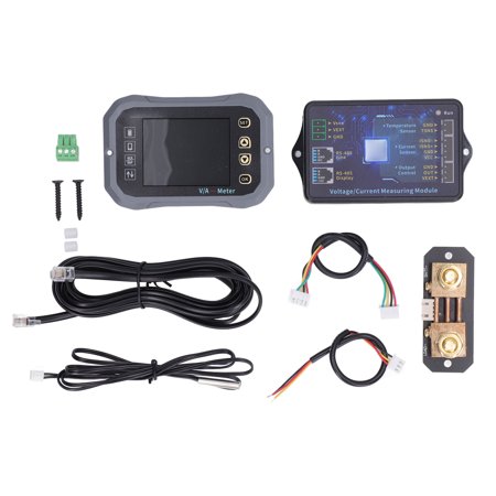 Battery Capacity Detector, 2.4in LCD Display Multi Protection Wide ...