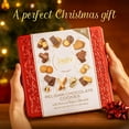 Belgian Chocolate Cookies Gift Tin – 80-Count Premium Assorted Biscuit ...