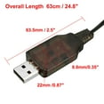 SM-2P Positive USB Charging Cable for RC Car 6V 250mA Ni-MH Ni-CD ...