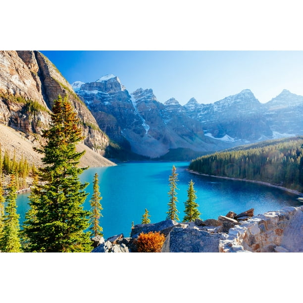 Moraine Lake Banff National Park Lake Louise Alberta Canada Photo ...