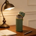 AZXY Cute Bear Silicone Standing Pencil Case, Vertical Zipper ...