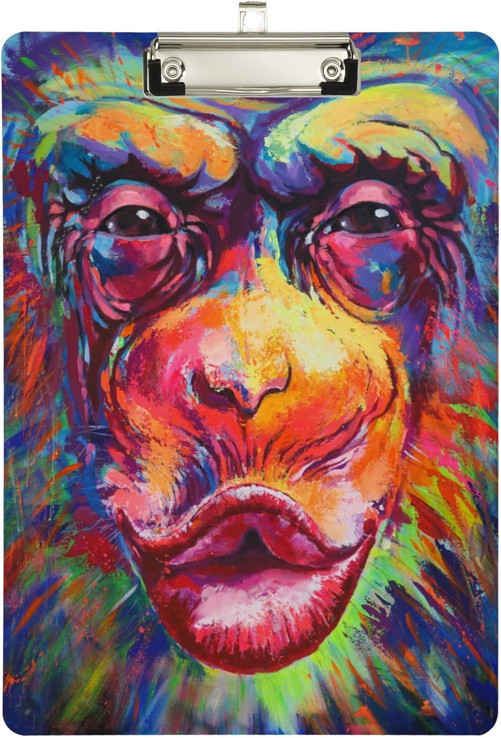 FMSHPON Funny Monkey Clipboard Hardboard Wood Nursing Clip Board and ...
