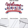 1Set Plastic Yard Signs Display Decorations for Outdoor Garden ...