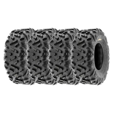 SunF A033 All Terrain ATV UTV Tires 28x9-12 & 28x11-12, 6 PR, Full Set ...