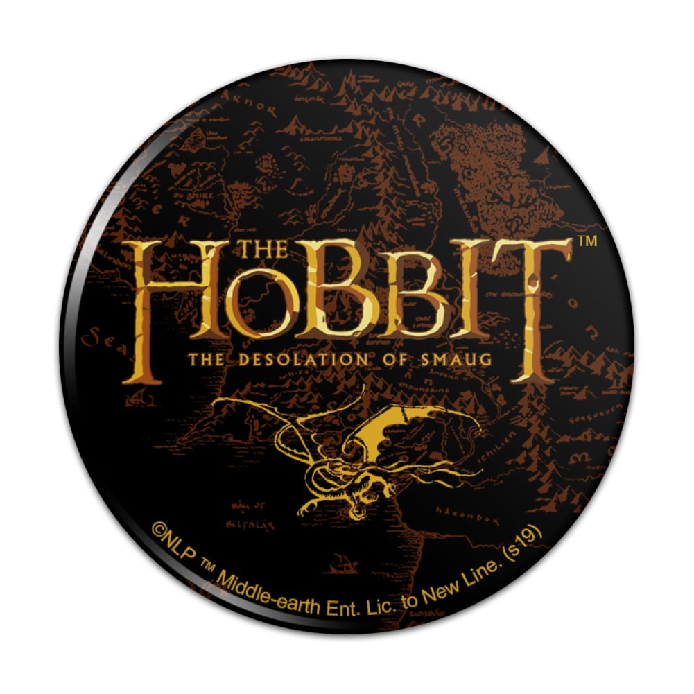 The Hobbit The Desolation of Smaug Logo Kitchen Refrigerator Locker ...