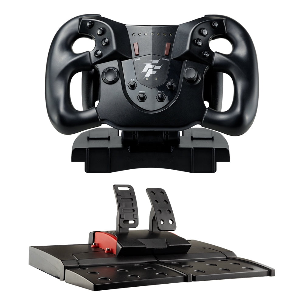 Click here for Flashfire Monza Racing Steering Wheel And Pedals F... prices