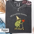 CLOTEX Off to Actively Monitor Frog Shirt, Funny Teacher Test Day Tee ...
