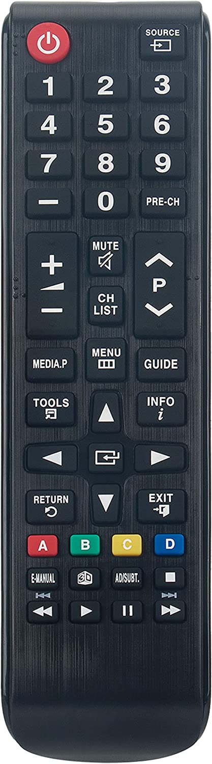 New AA59-00756A Replaced Remote Control Fit for Samsung Smart LCD LED ...