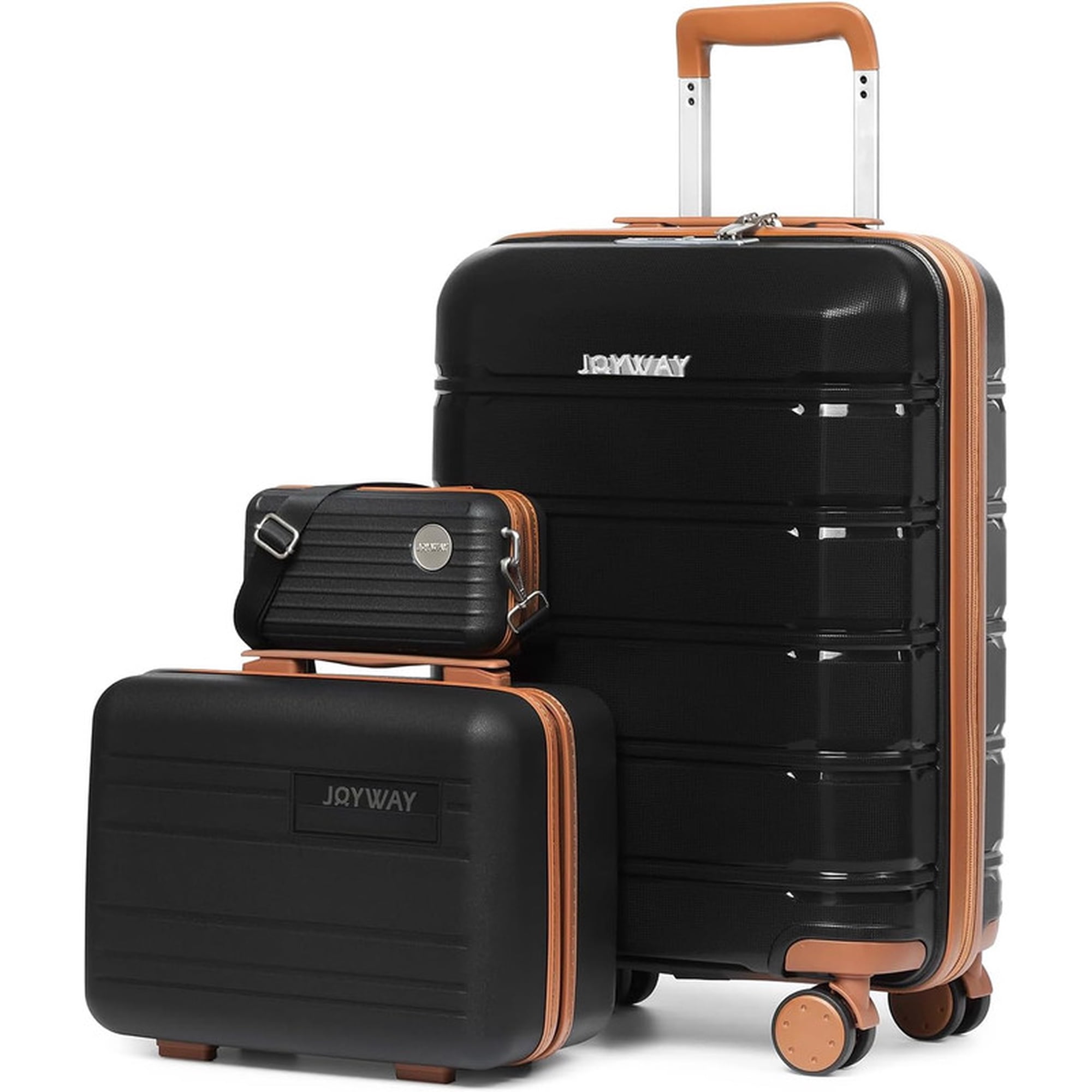 Click here for Joyway 3-Piece Carry-On Suitcase Set 20-Inch Hard-... prices