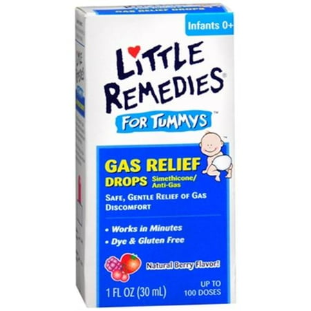 Little Tummys Gas Relief Drops 1 oz (Pack of 2) - Walmart.com