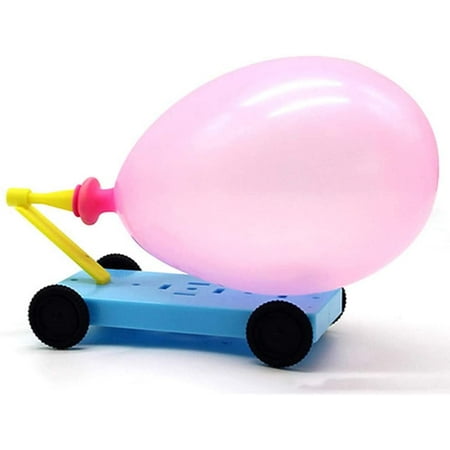 HSD DIY Balloon Powered Car Recoil Force Physics Experiment Educational ...