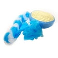 AllTopBargains 3pc Loofah Bath Sponge Set, Back Strap Exfoliating Body ...