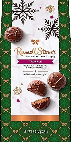 Russell Stover, Milk Chocolate Truffle Holiday Box, 8.4 Ounce - Walmart.com