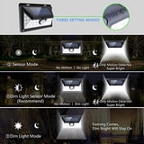 Solar Motion Sensor Light Waterproof LED Lights 46 LEDs High Quality ...