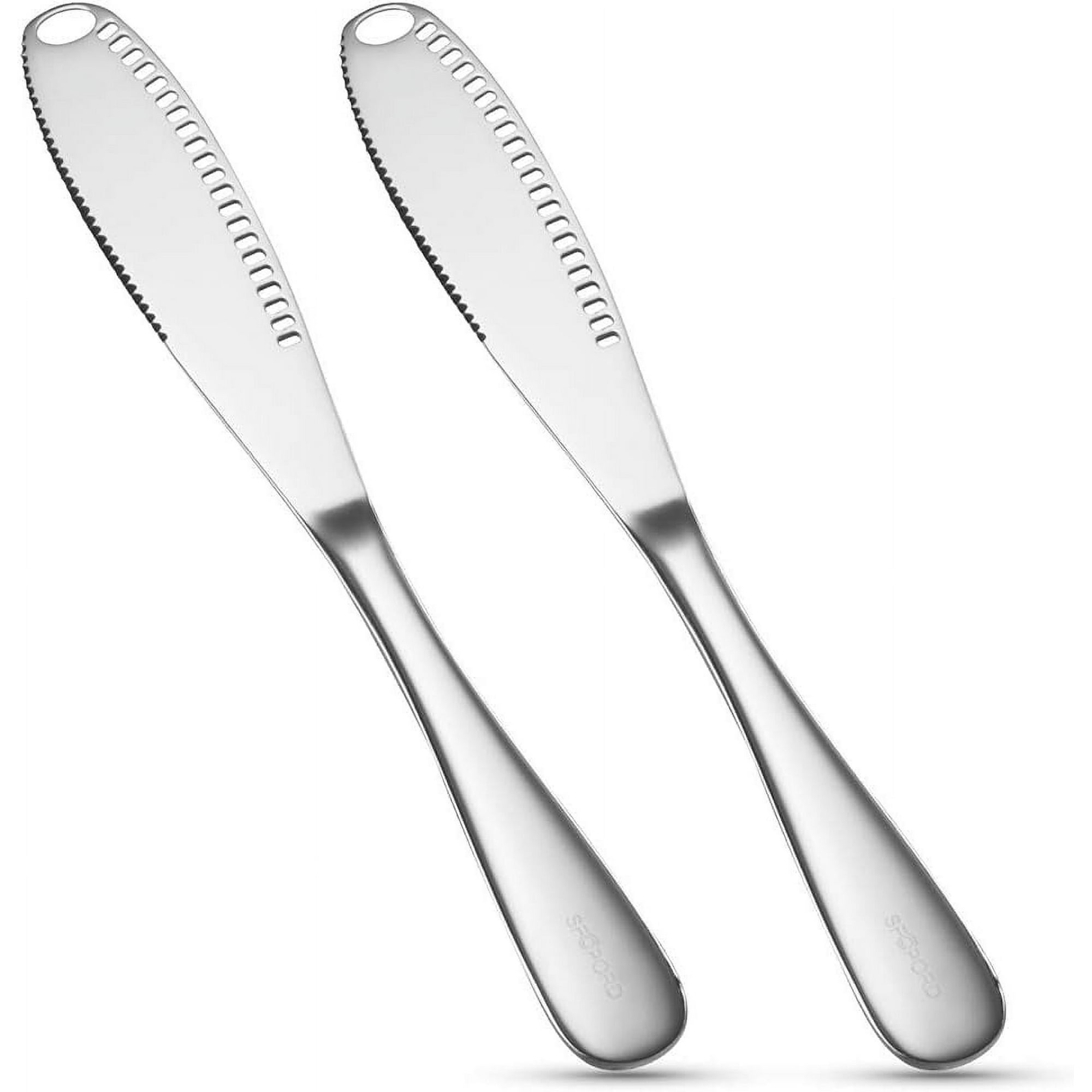Click here for Laicaiw 2 Pack Stainless Steel Butter Spreader Kni... prices
