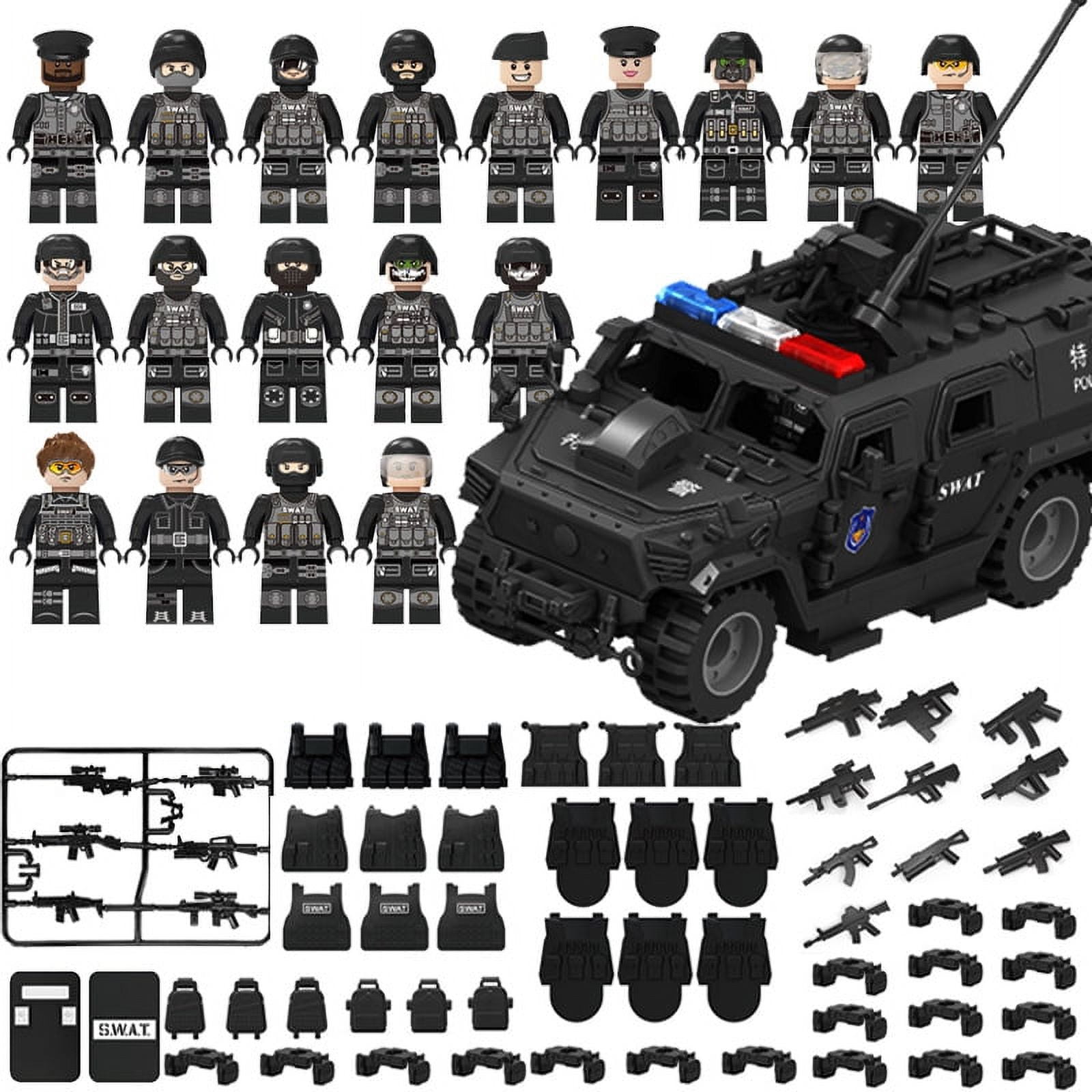 Click here for Cheakmate Moc Military Building Block Set Black Po... prices