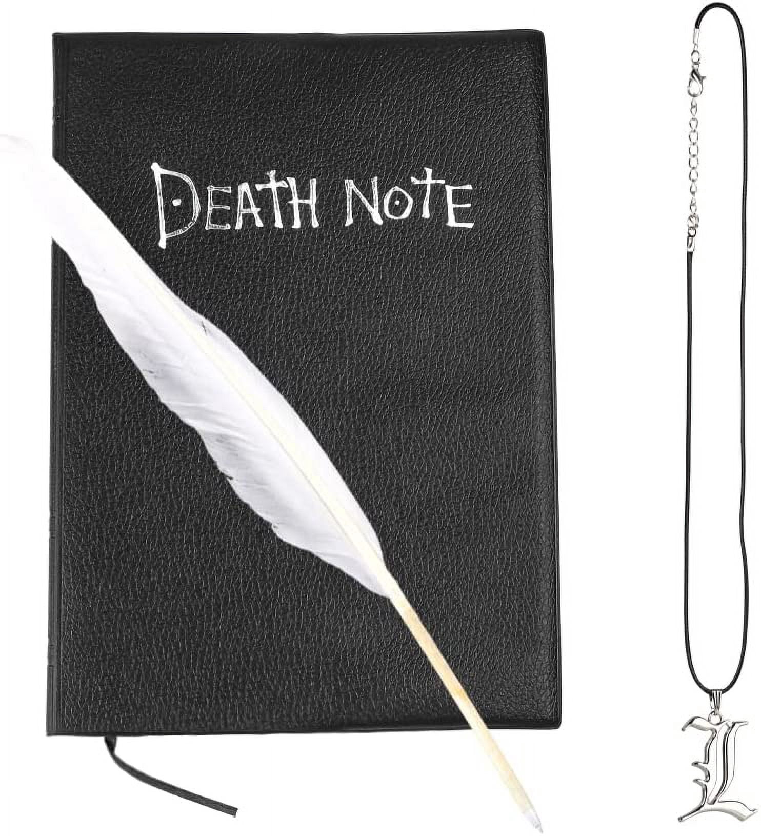 Cuaderno Death Note, Death Note con temática de anime con collar y ...